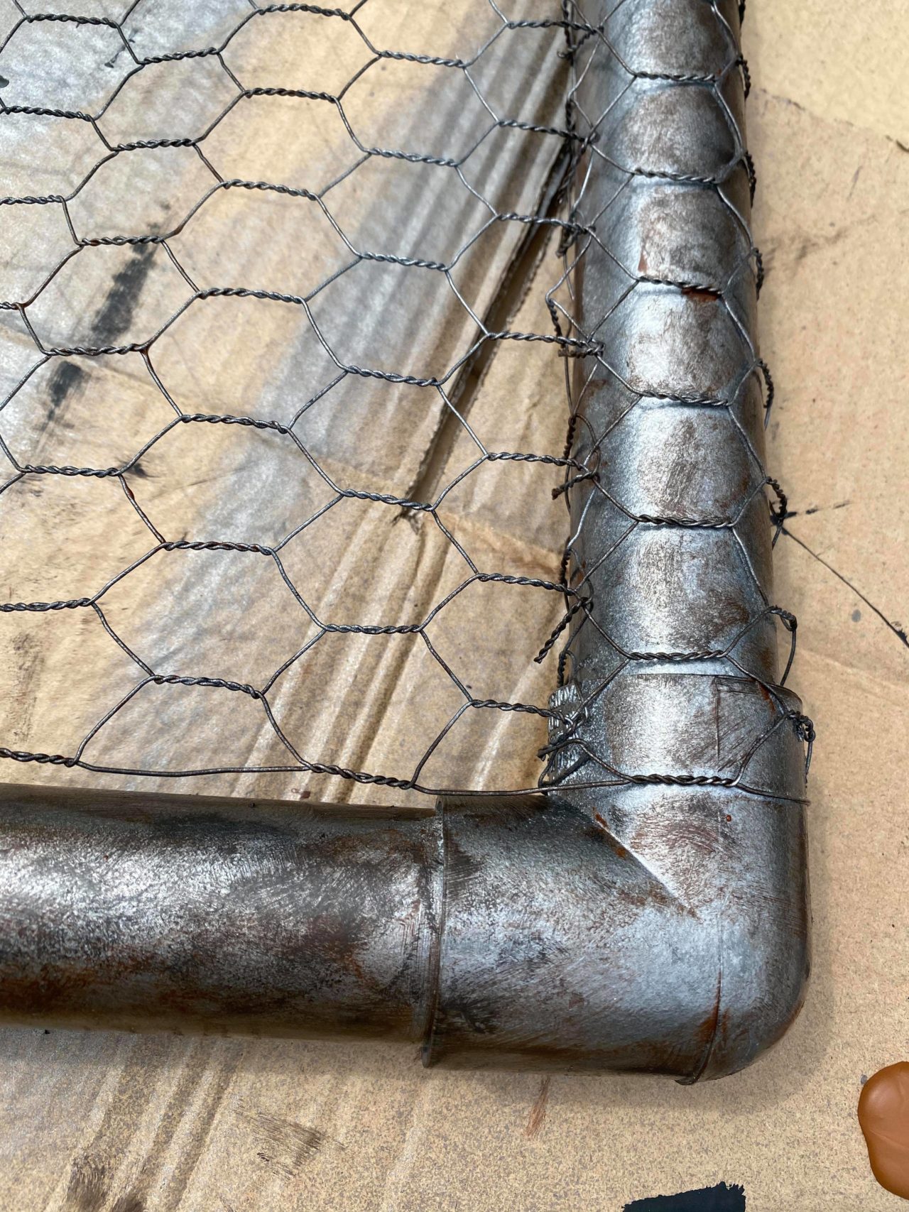 DIY Faux Metal Gate - The Shabby Tree