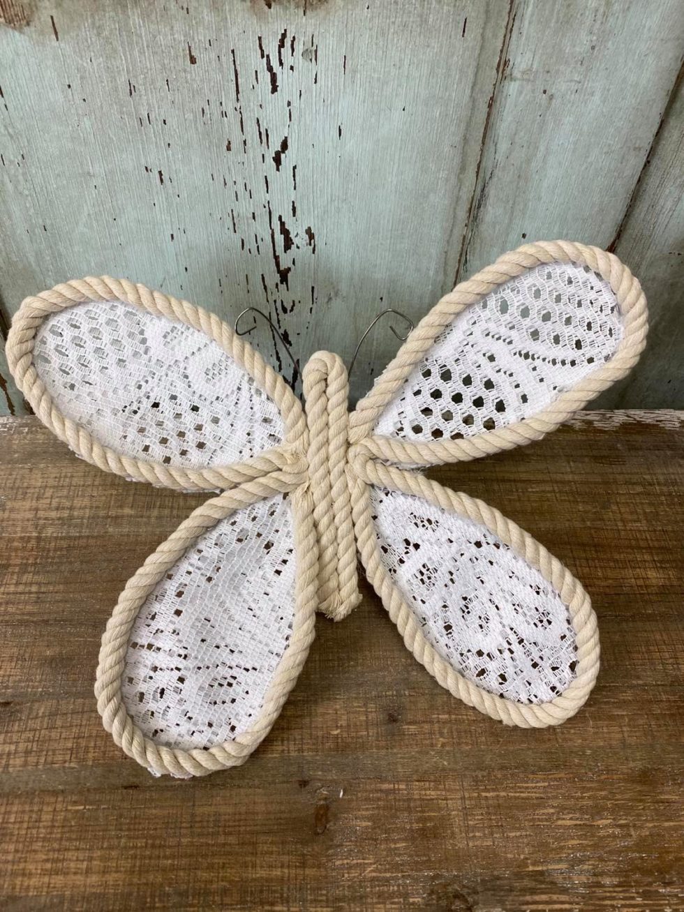 DIY Whisk Butterfly - The Shabby Tree