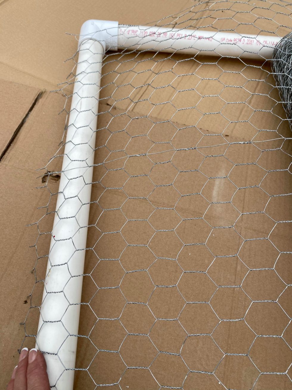 DIY Faux Metal Gate - The Shabby Tree