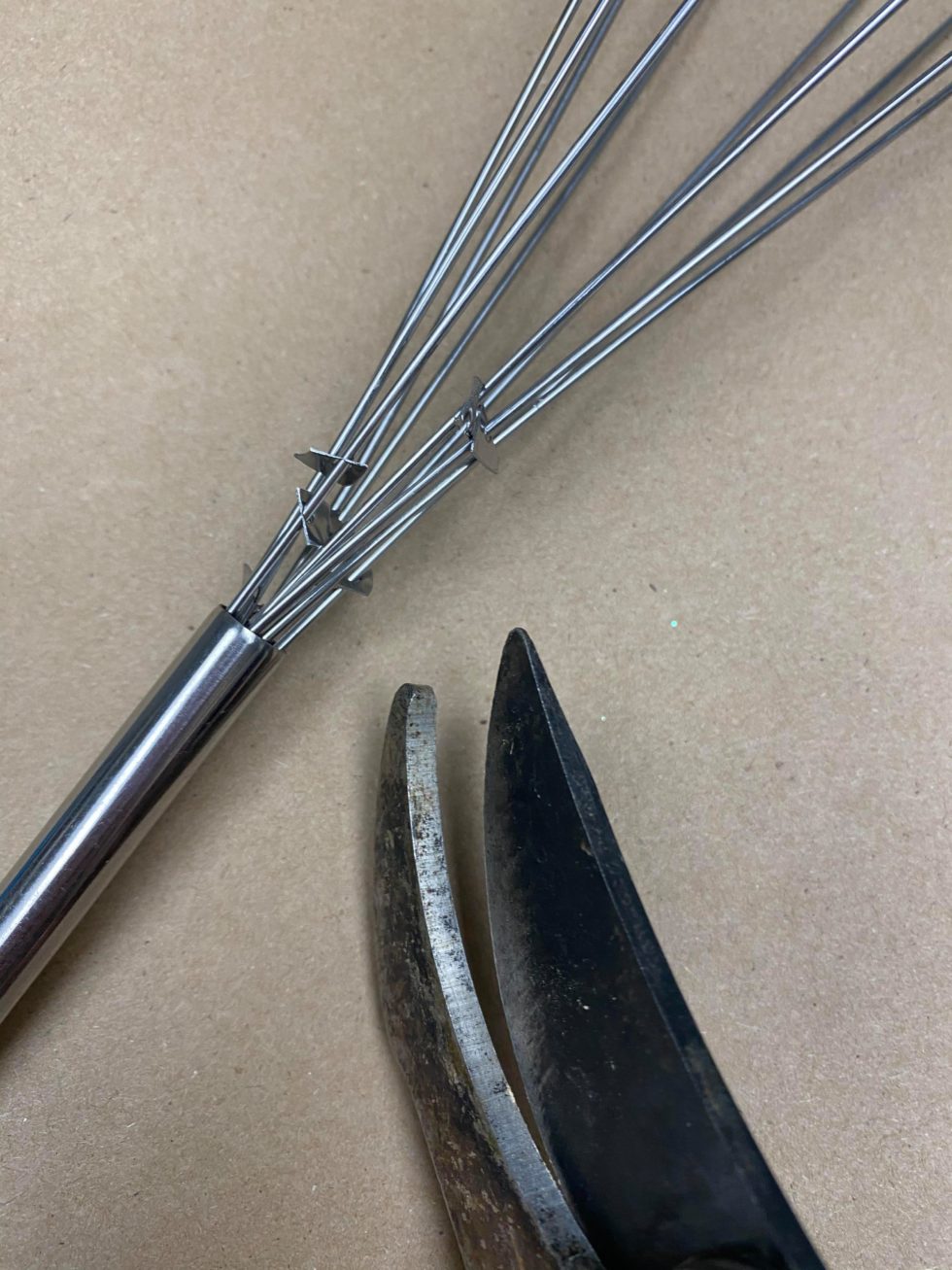 DIY Whisk Butterfly - The Shabby Tree