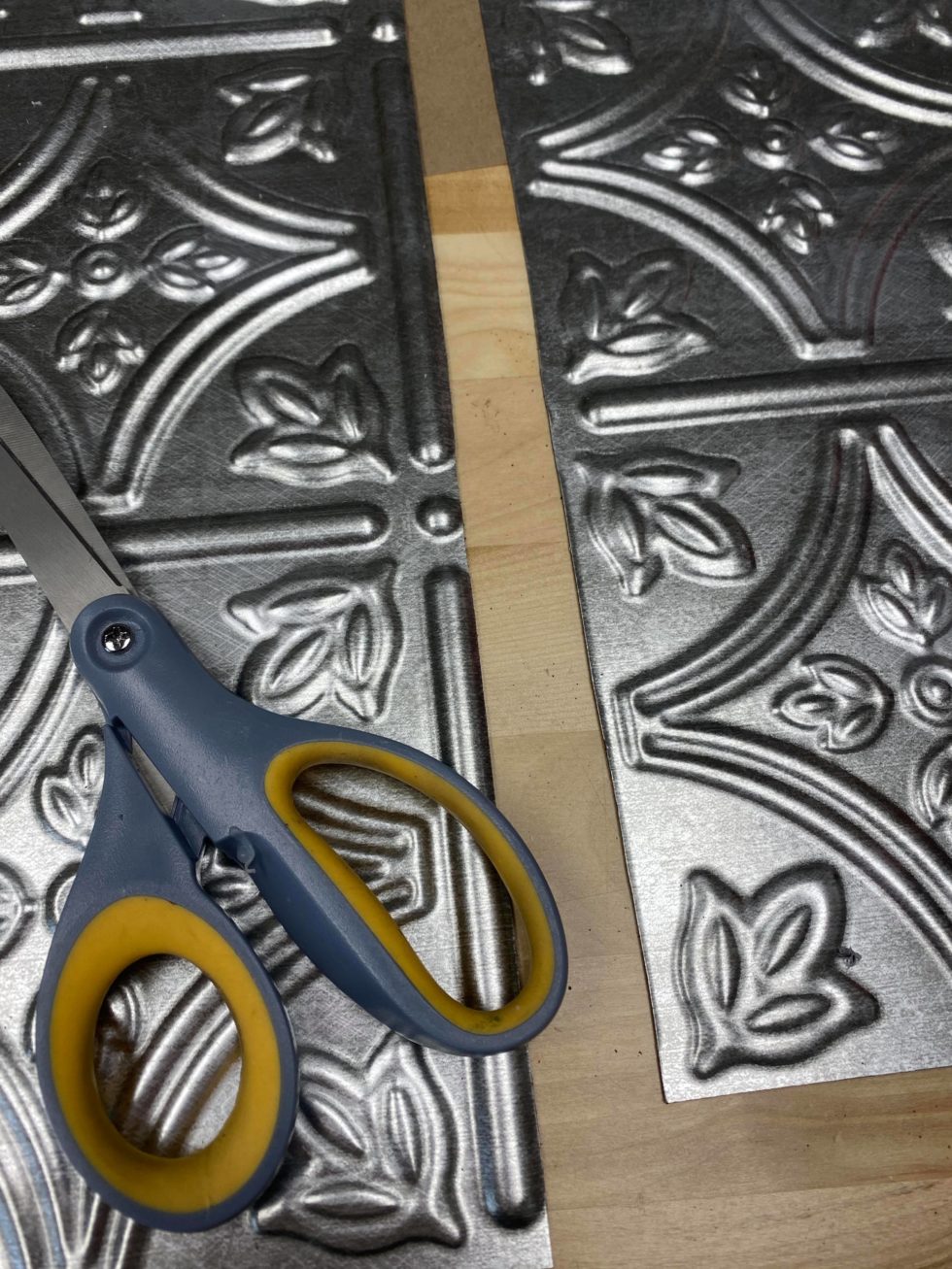 Vinyl Ceiling Tile Makeover - The Shabby Tree