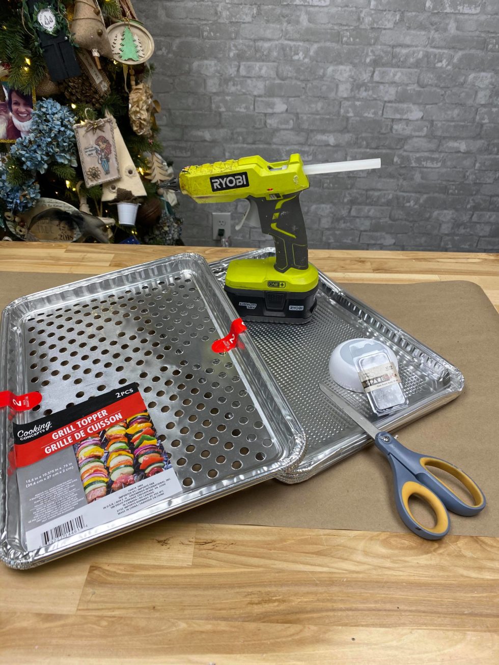 DIY Faux Grater Light - The Shabby Tree
