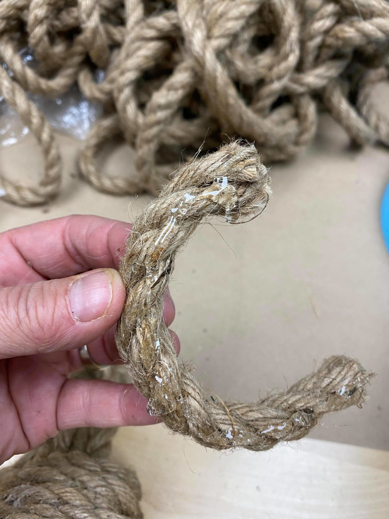 DIY Jute Bee Hive - The Shabby Tree