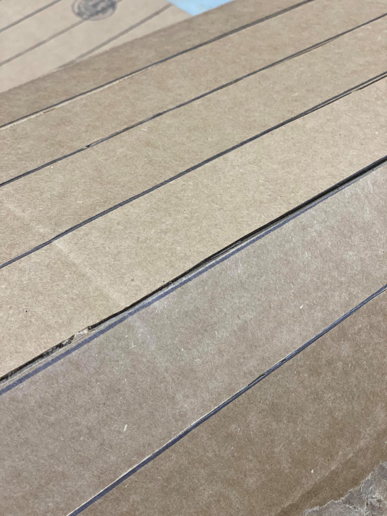 DIY Cardboard Barrel - The Shabby Tree