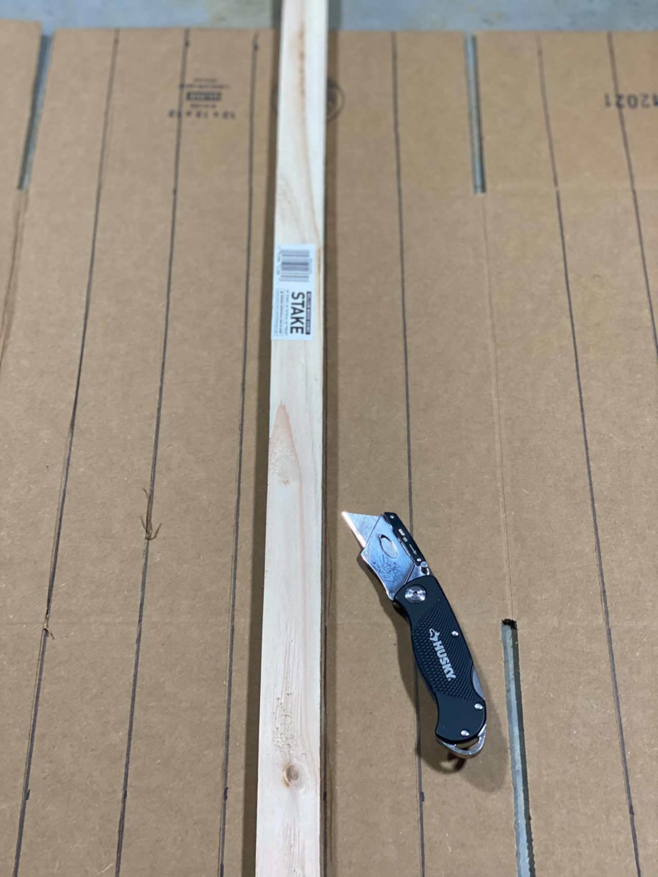 DIY Cardboard Barrel - The Shabby Tree