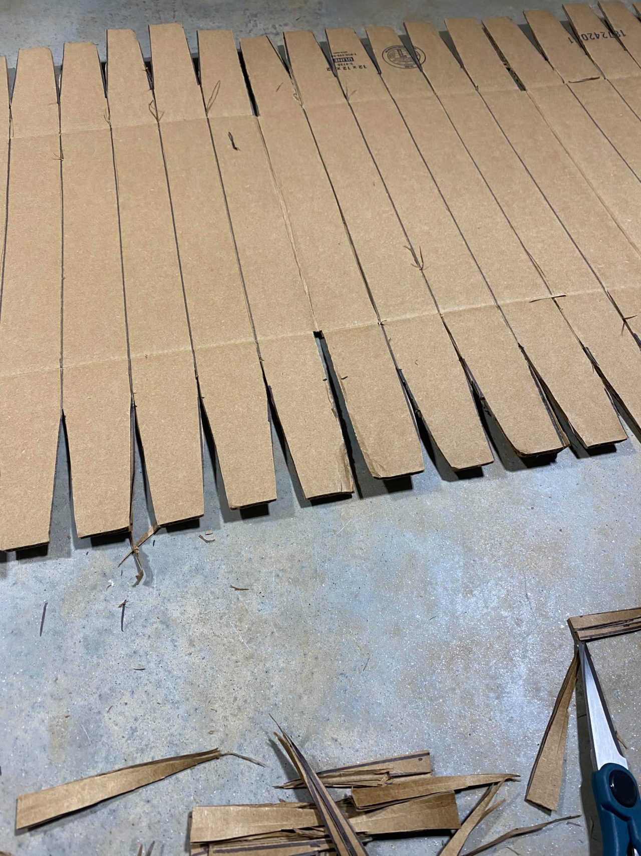 DIY Cardboard Barrel - The Shabby Tree