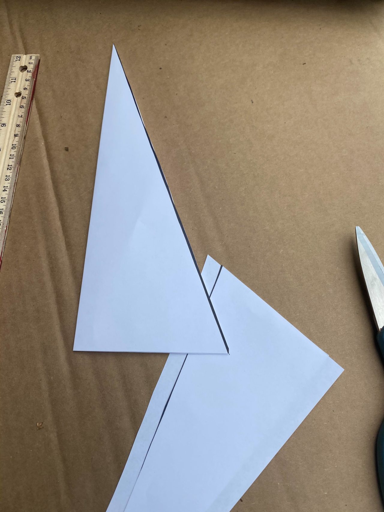 DIY Cardboard Barn Star - The Shabby Tree