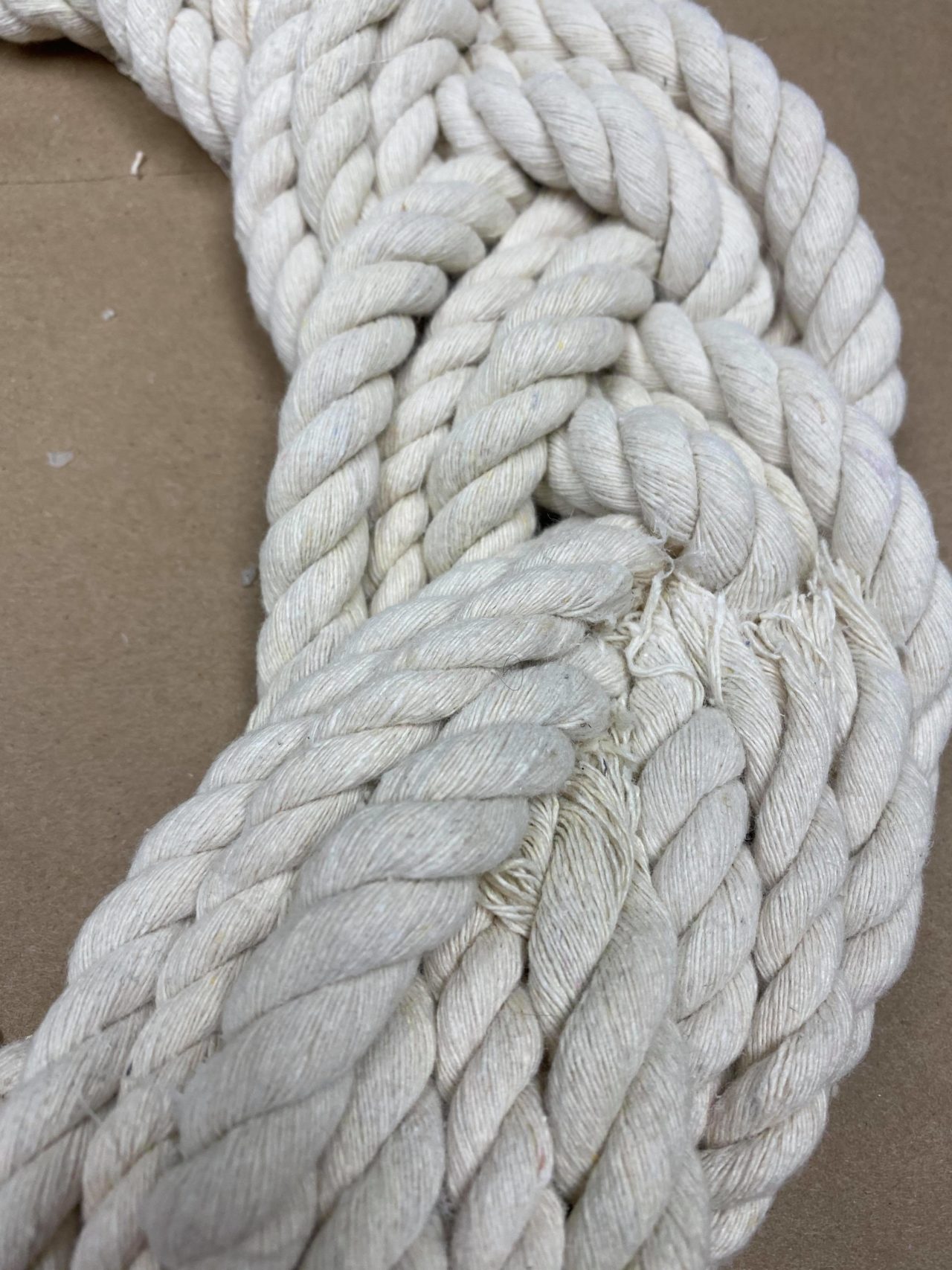 DIY Braided Nautical Rope Wreath - The Shabby Tree