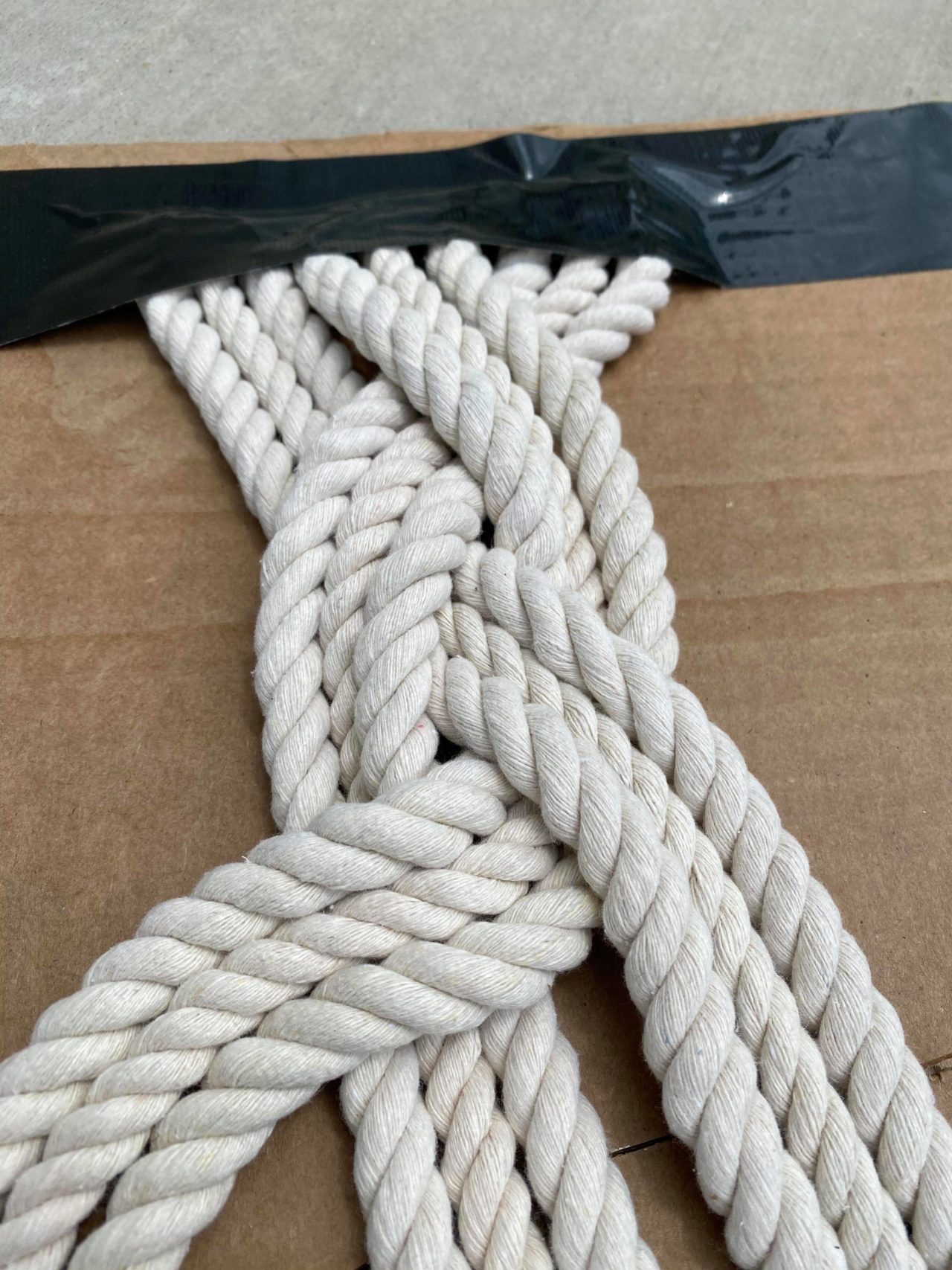 DIY Braided Nautical Rope Wreath - The Shabby Tree