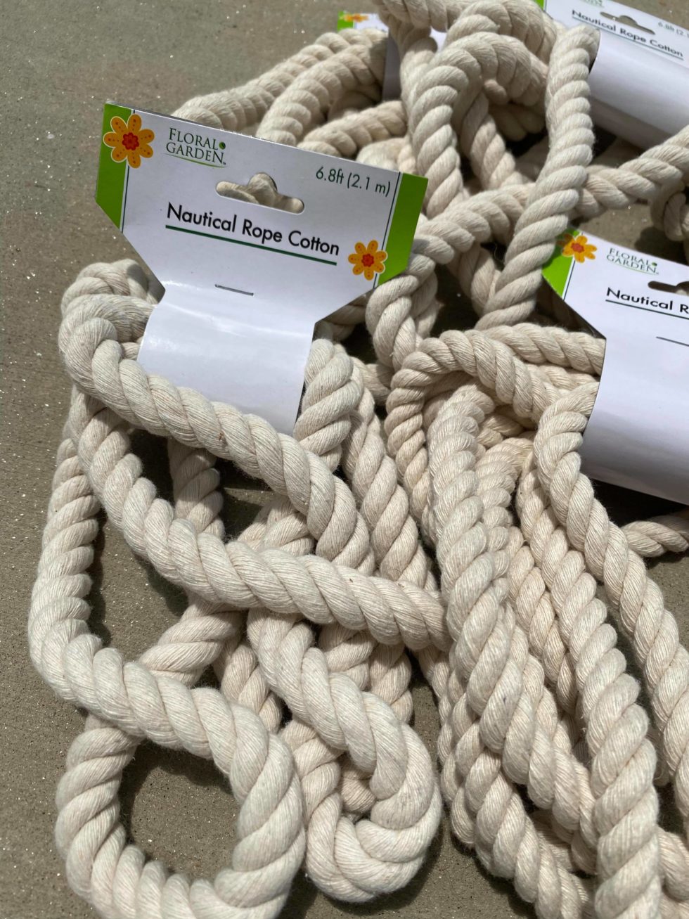 DIY Braided Nautical Rope Wreath - The Shabby Tree