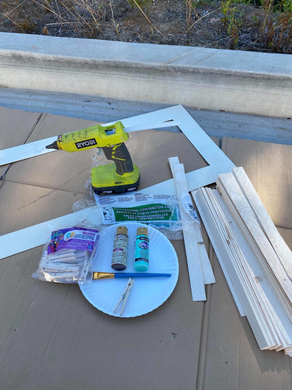 DIY Wooden Shim Craft - The Shabby Tree