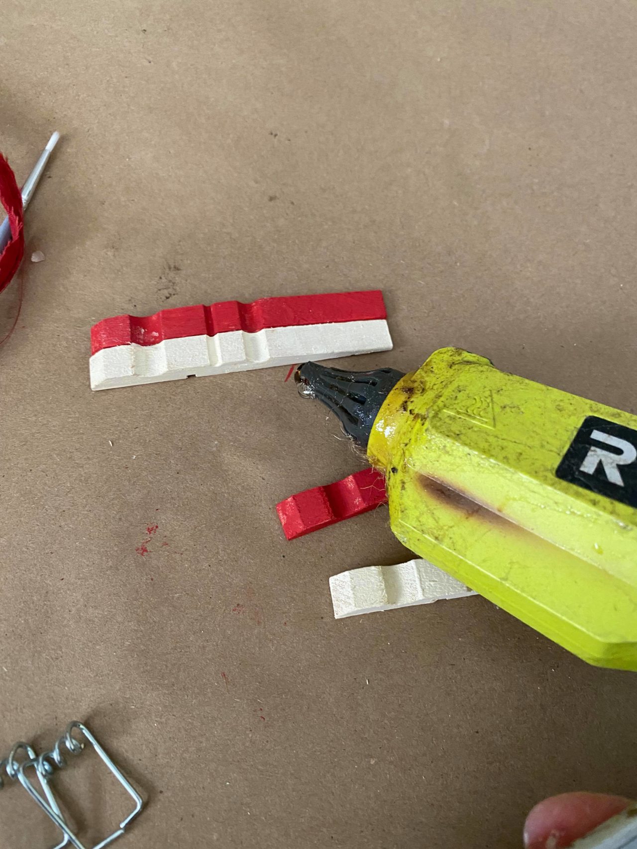 DIY Clothes Pin Flag - The Shabby Tree