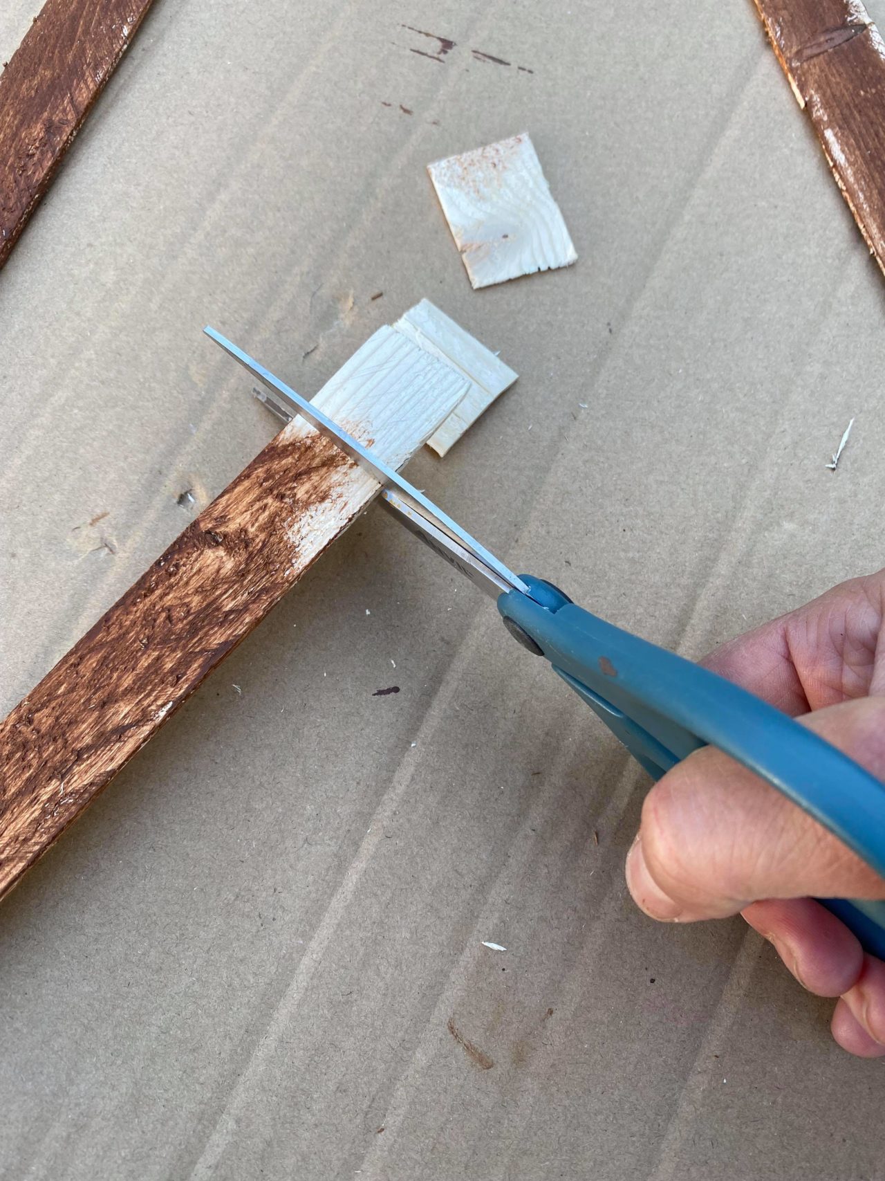 DIY Wooden Shim Craft - The Shabby Tree