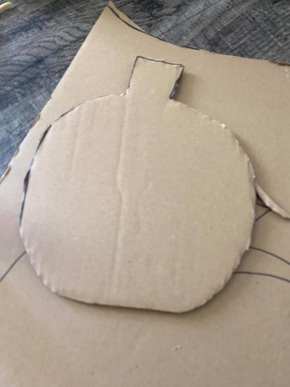 DIY Spackle Pumpkin - The Shabby Tree