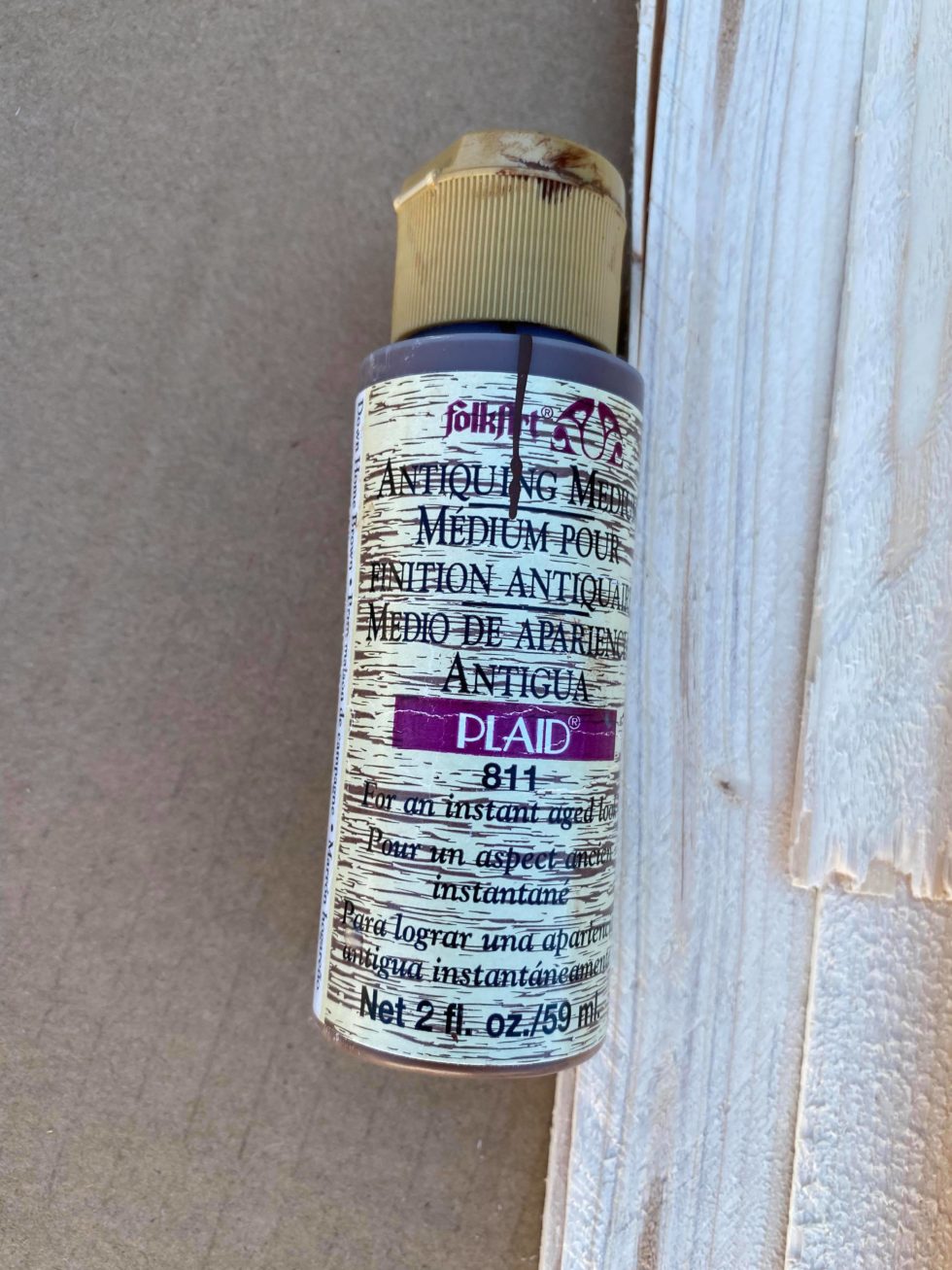 DIY Wooden Shim Craft - The Shabby Tree