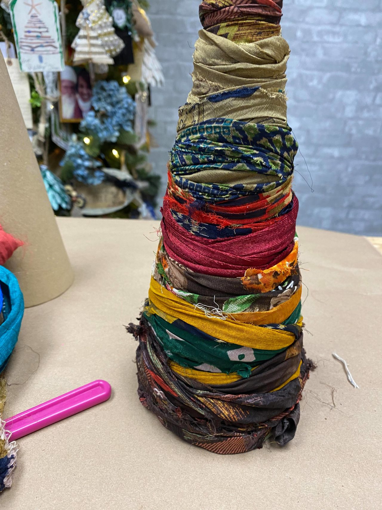 Rag Rug DIY Tree - The Shabby Tree