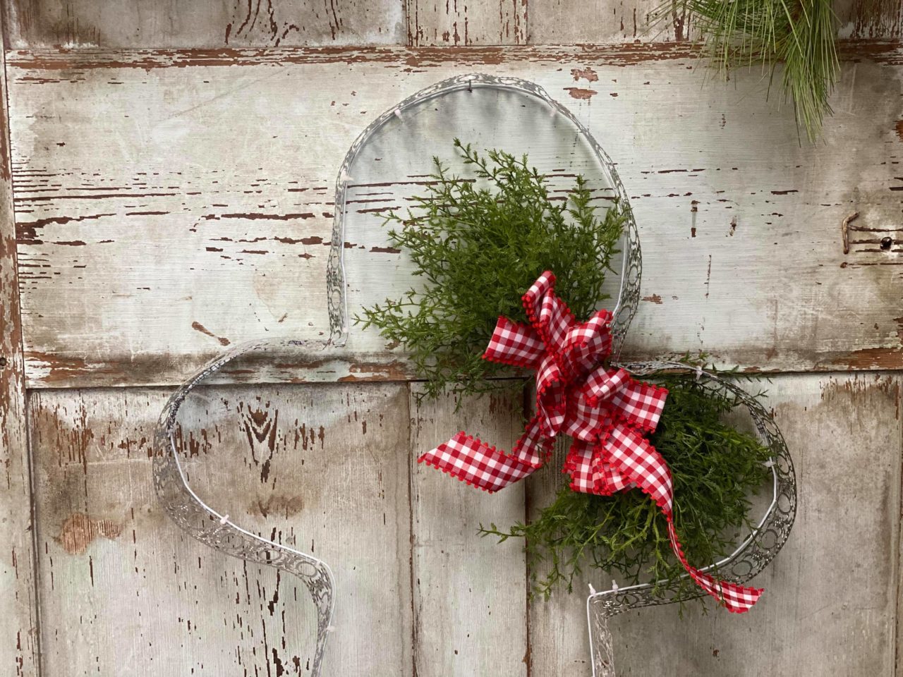 DIY Metal Gingerbread Man - The Shabby Tree