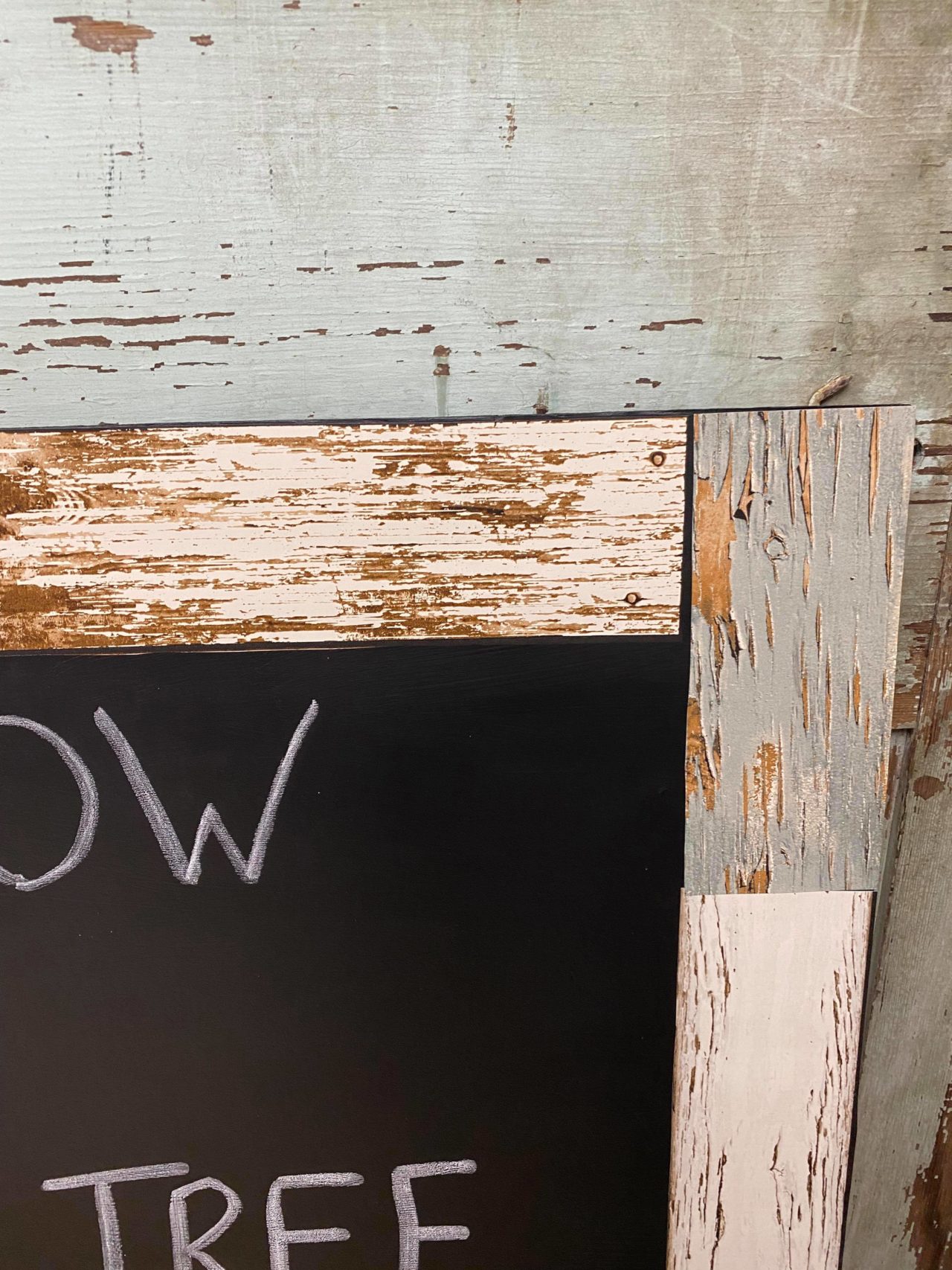 DIY Foam Board Message Board - The Shabby Tree