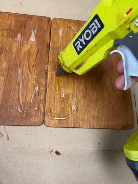 DIY Dollar Tree Cutting Board Pumpkin - The Shabby Tree