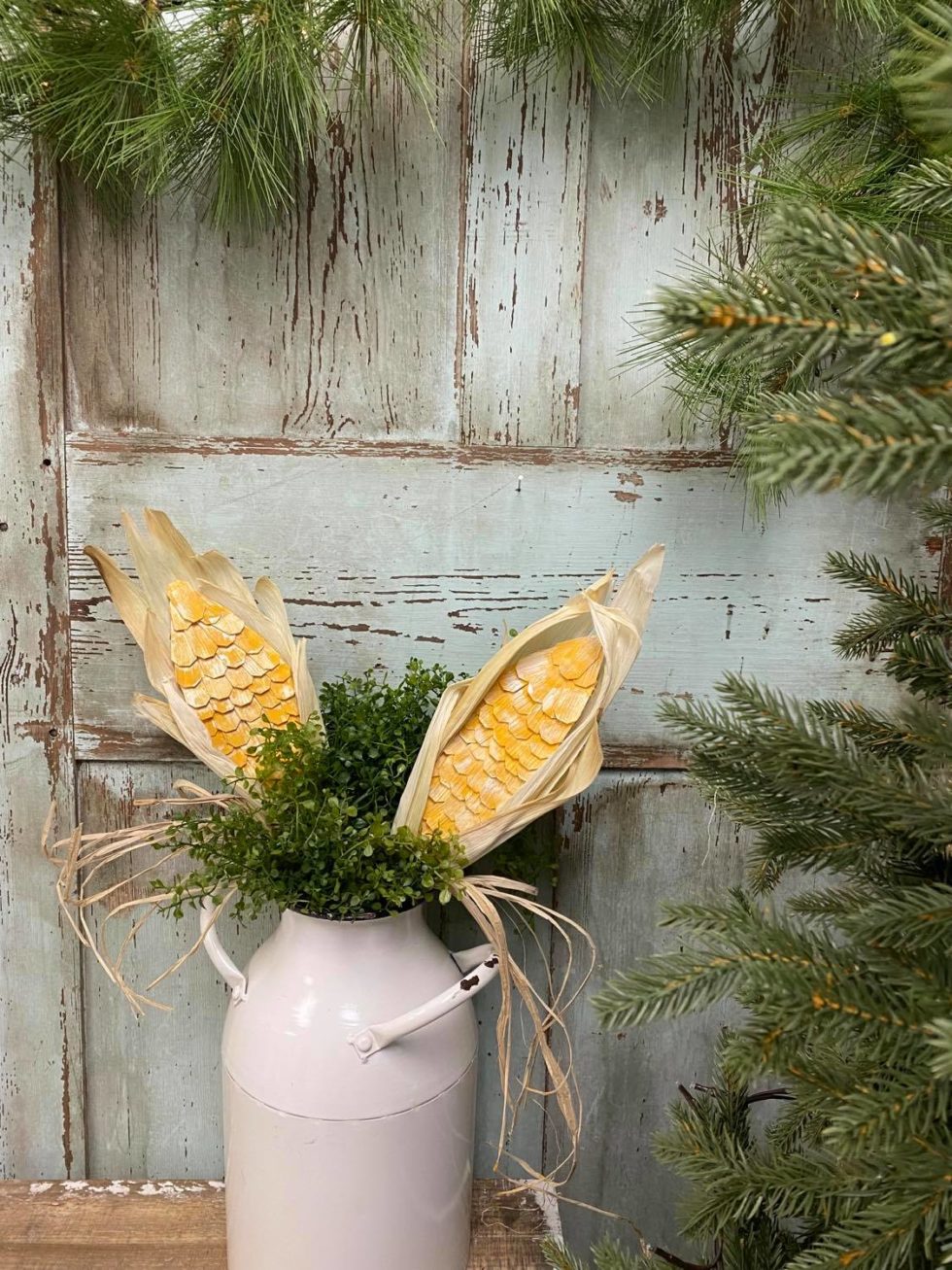 DIY Decorative Corn - The Shabby Tree