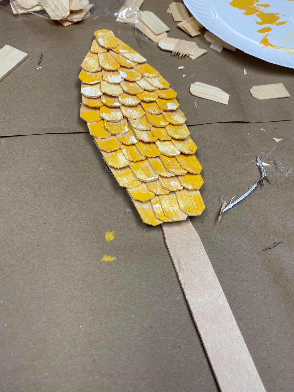 DIY Decorative Corn - The Shabby Tree