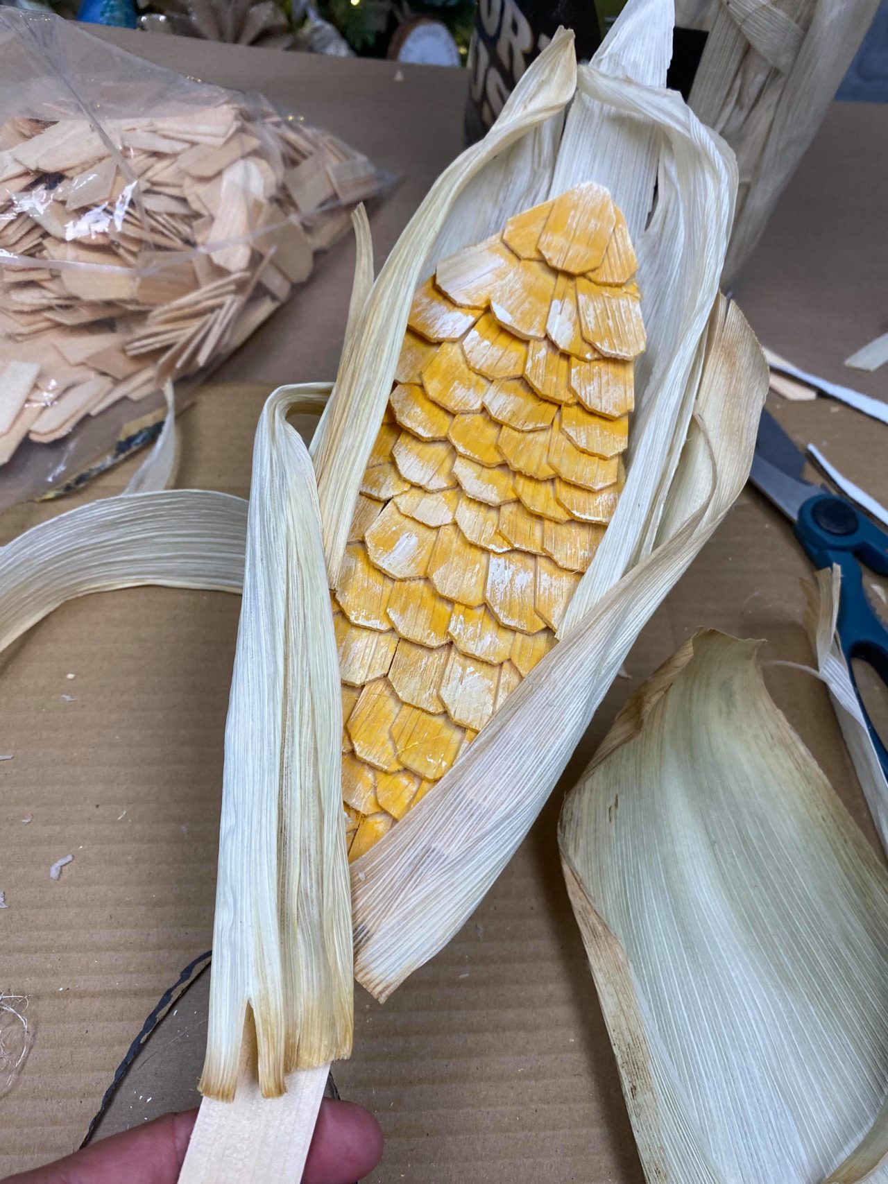 DIY Decorative Corn - The Shabby Tree