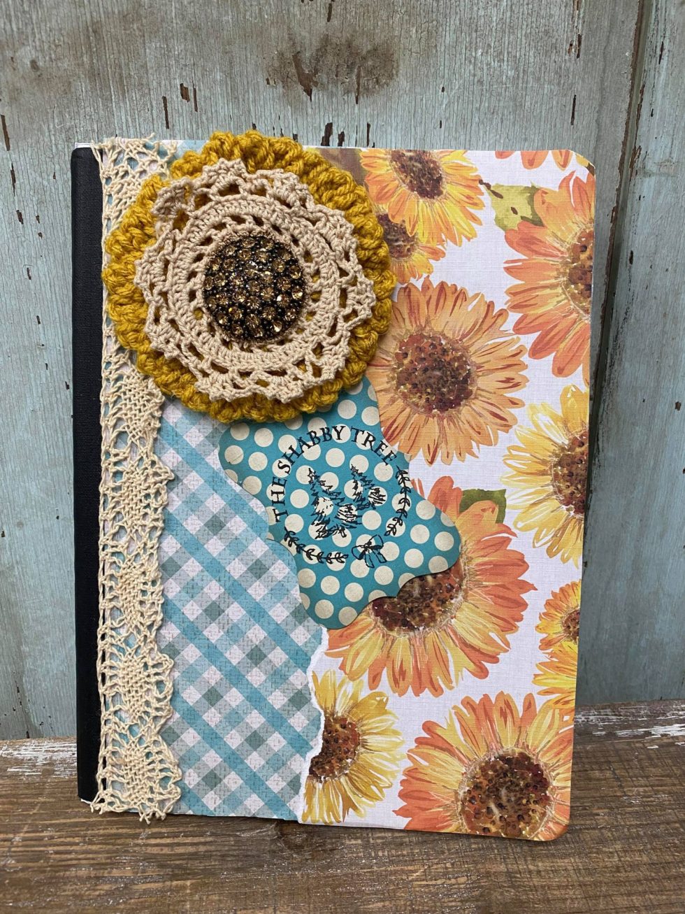 DIY Decorative Notebook - The Shabby Tree