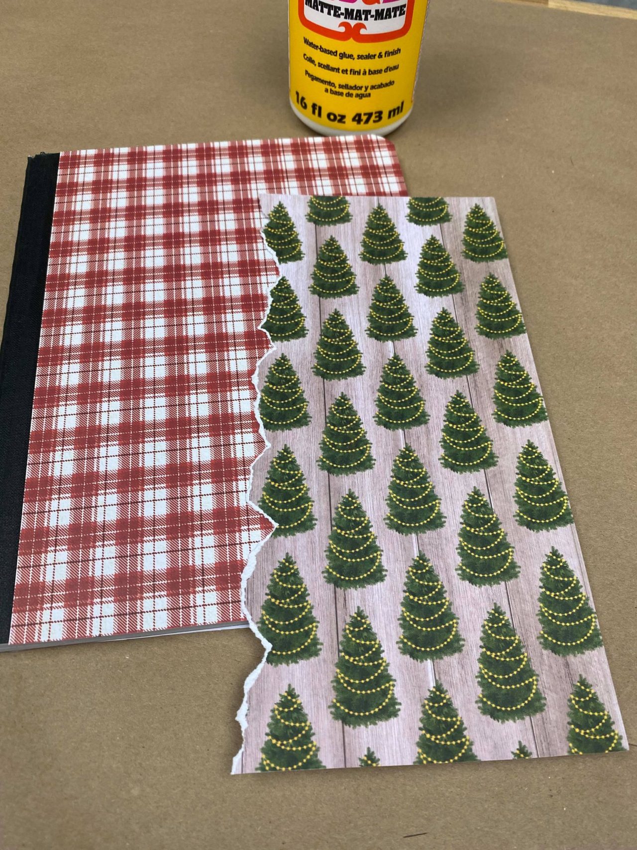 DIY Decorative Notebook - The Shabby Tree