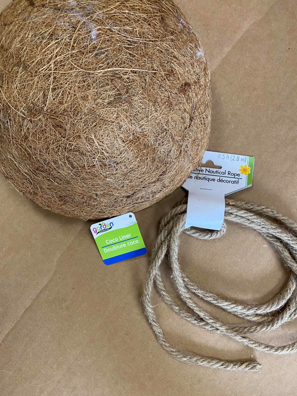 DIY Dollar Tree Coco Liner Pumpkin - The Shabby Tree