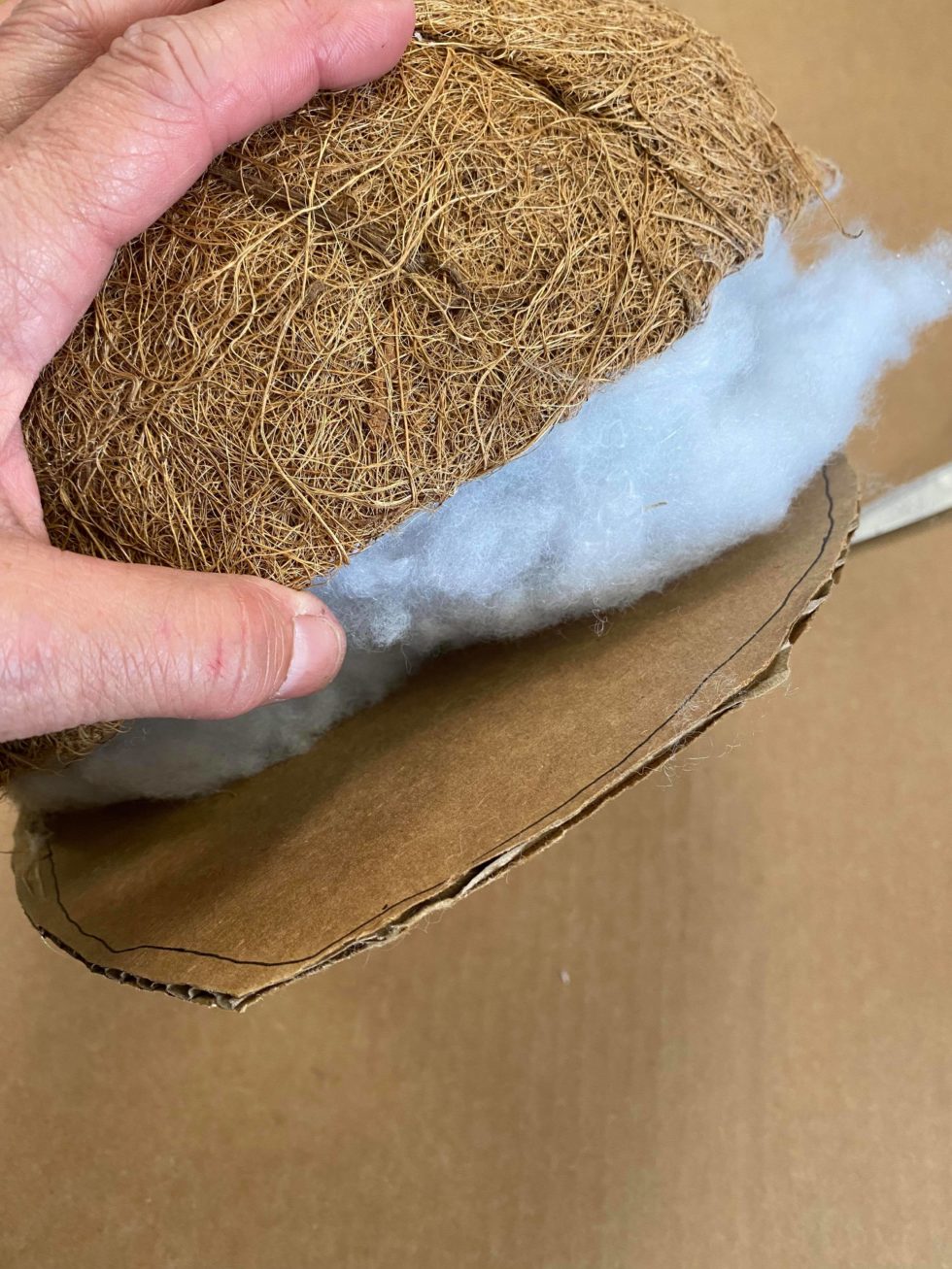DIY Dollar Tree Coco Liner Pumpkin - The Shabby Tree
