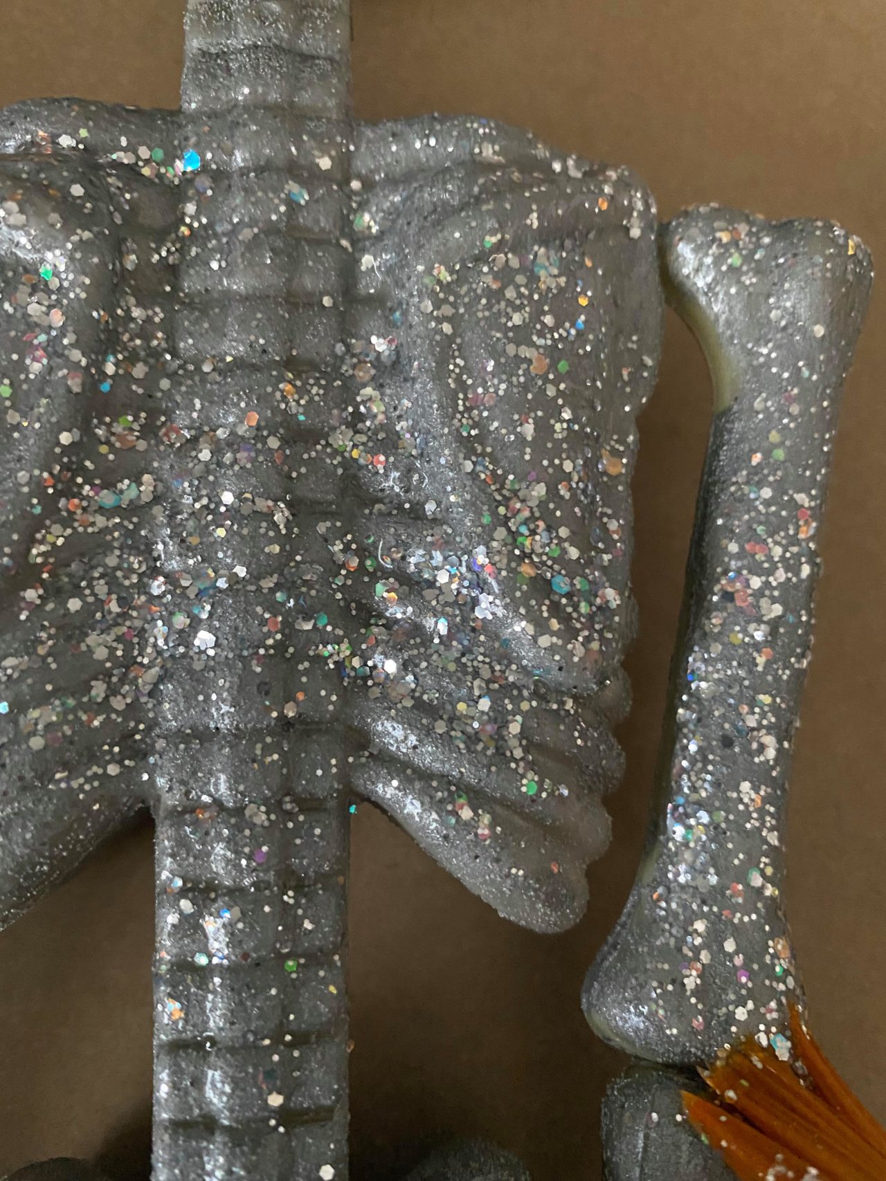 Dollar Tree Skeleton Makeover - The Shabby Tree