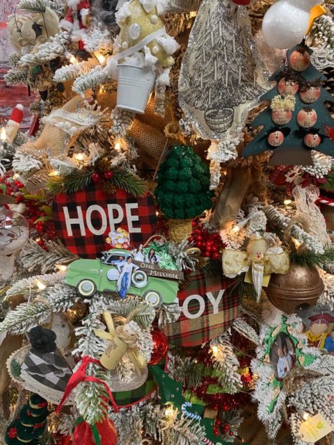 Christmas Tree In The Shabby Tree Warehouse “2021” - The Shabby Tree