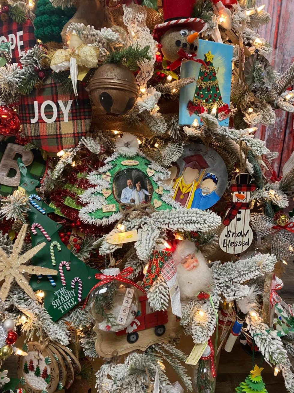 Christmas Tree In The Shabby Tree Warehouse “2021” - The Shabby Tree