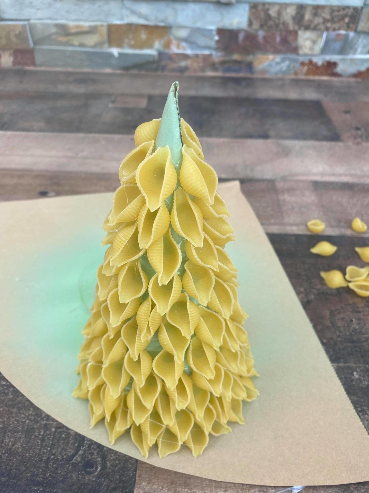 DIY Noodle Tree - The Shabby Tree