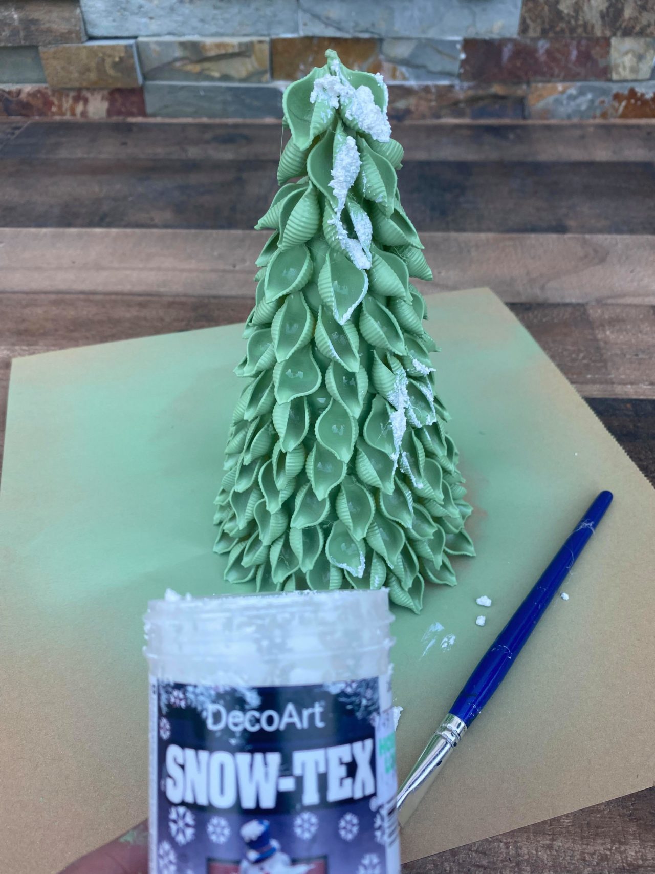 DIY Noodle Tree - The Shabby Tree