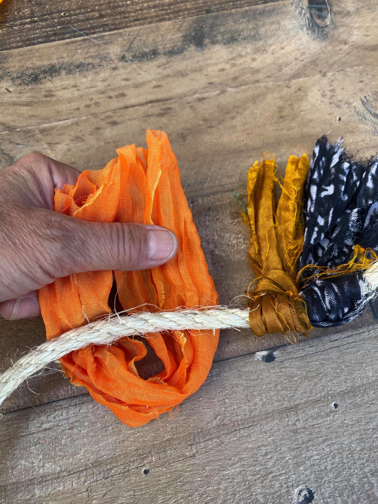 DIY Rag Tree - The Shabby Tree