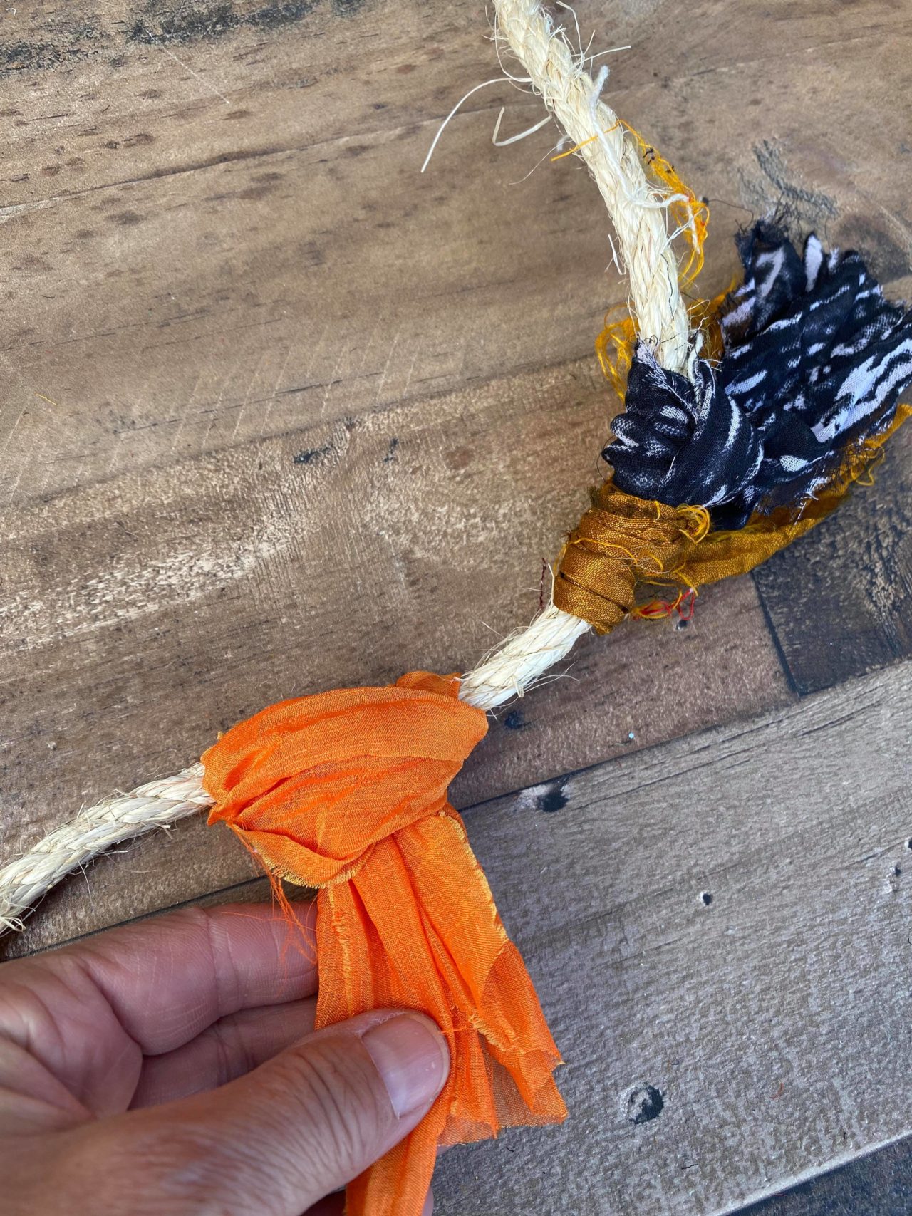 DIY Rag Tree - The Shabby Tree