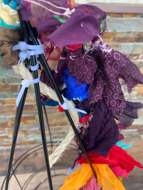 DIY Rag Tree - The Shabby Tree