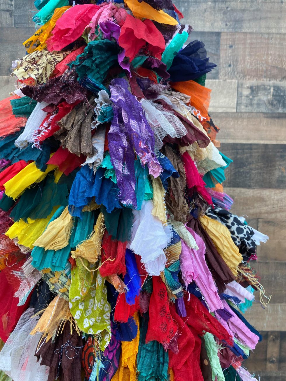 DIY Rag Tree - The Shabby Tree