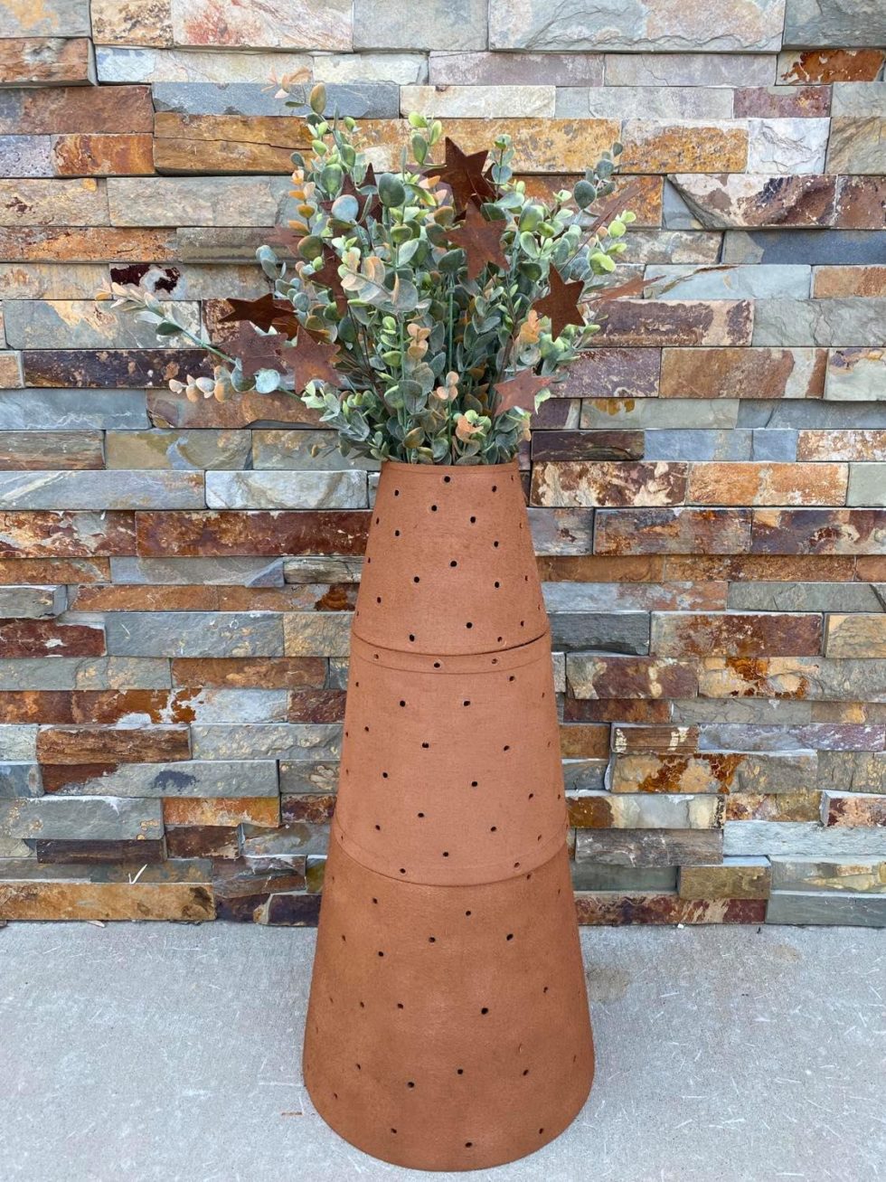 Diy Light Up Tree Using Lamp Shades - The Shabby Tree