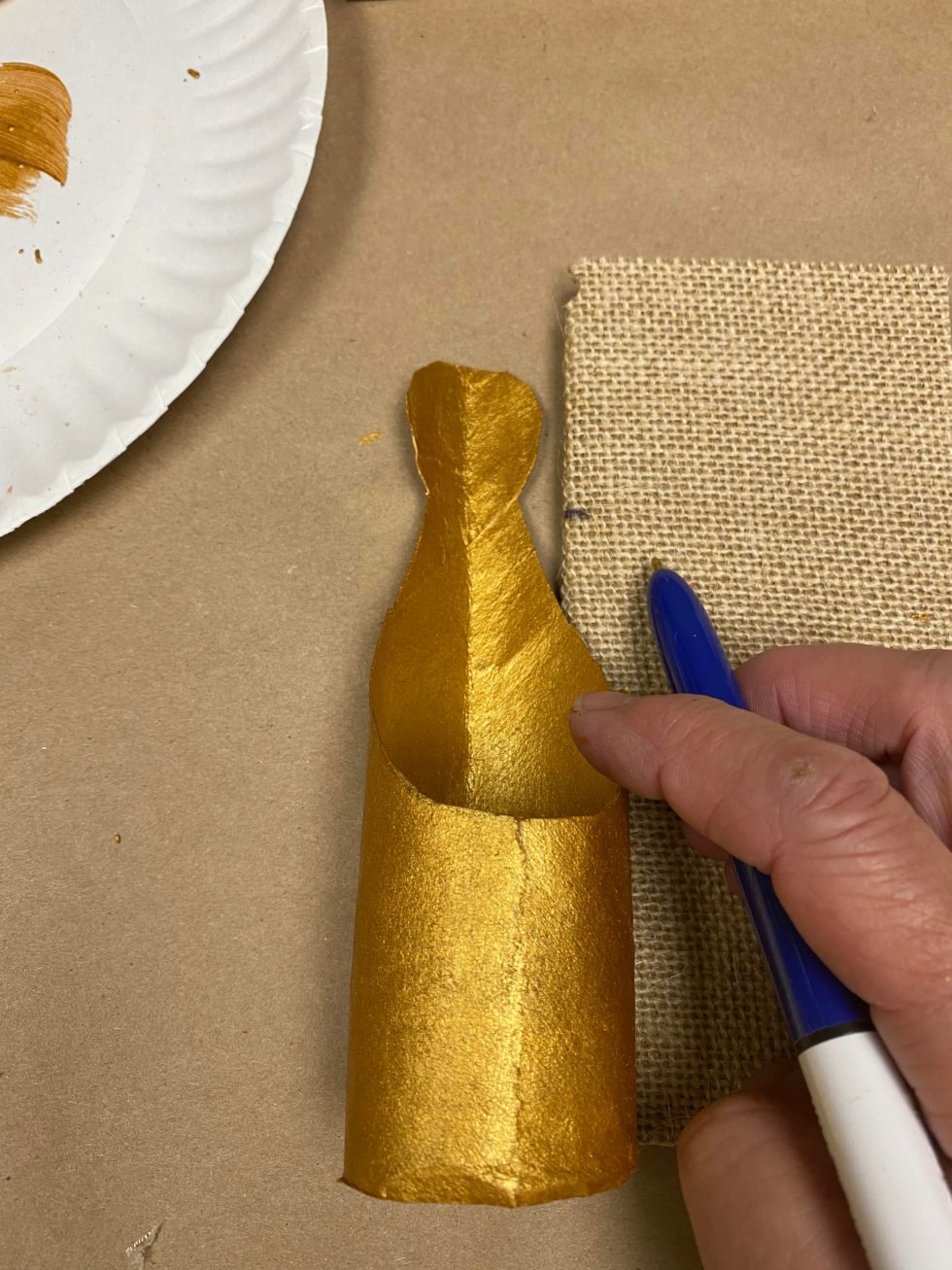 Paper Roll Angel - The Shabby Tree