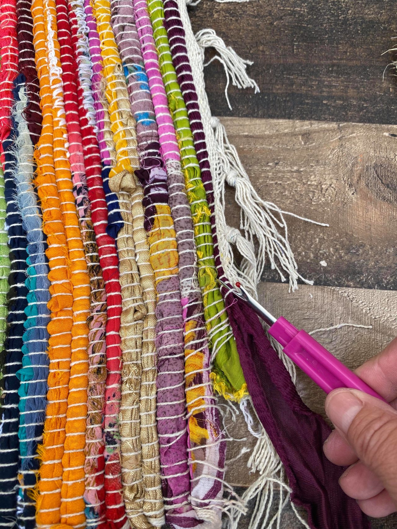 DIY Rag Tree - The Shabby Tree