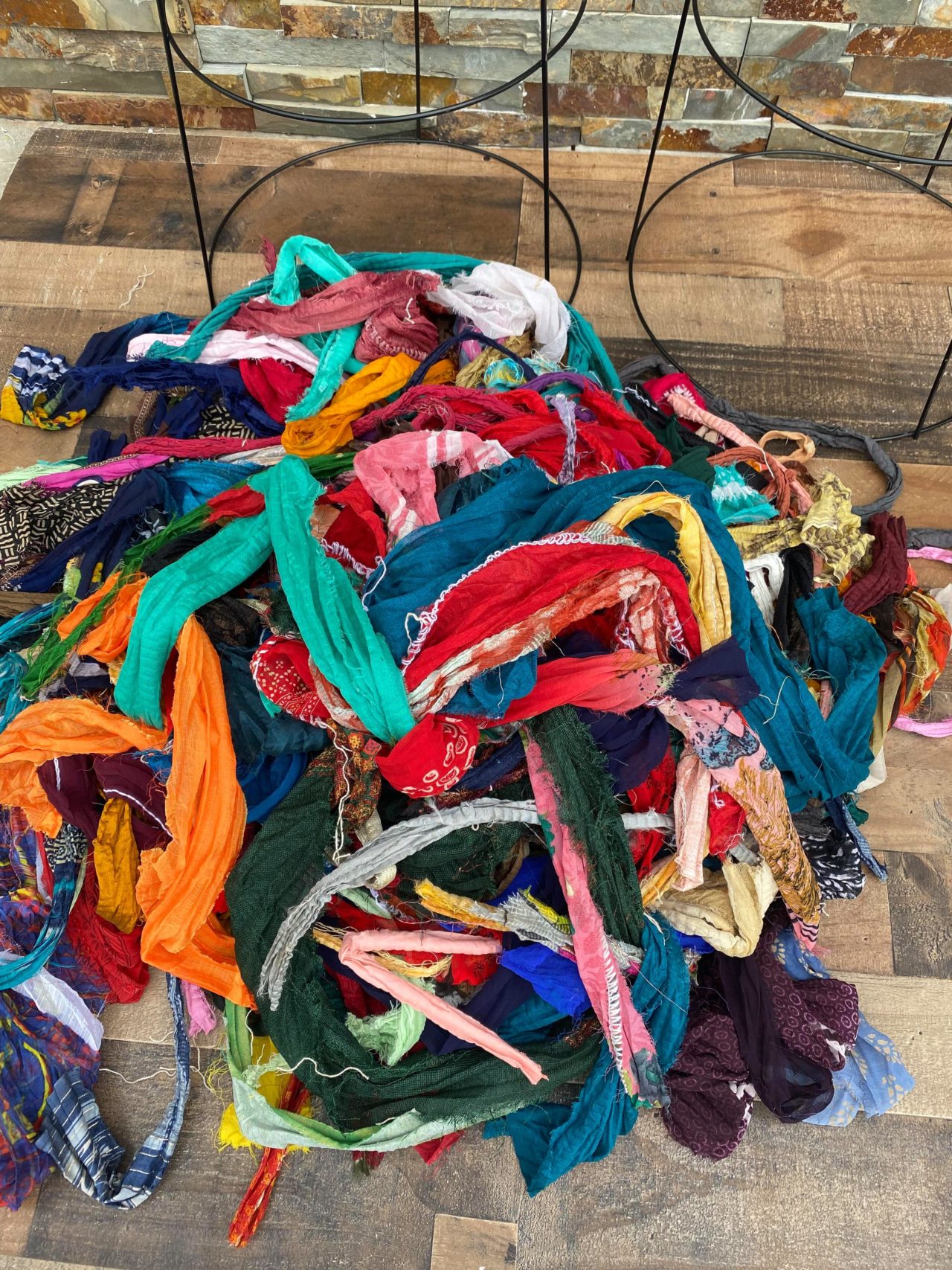 DIY Rag Tree - The Shabby Tree