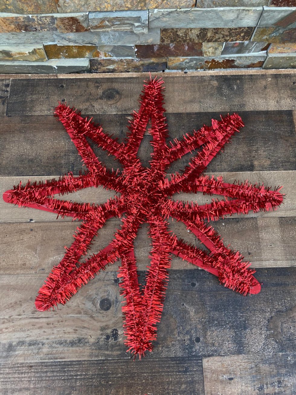 DIY Christmas Star - The Shabby Tree