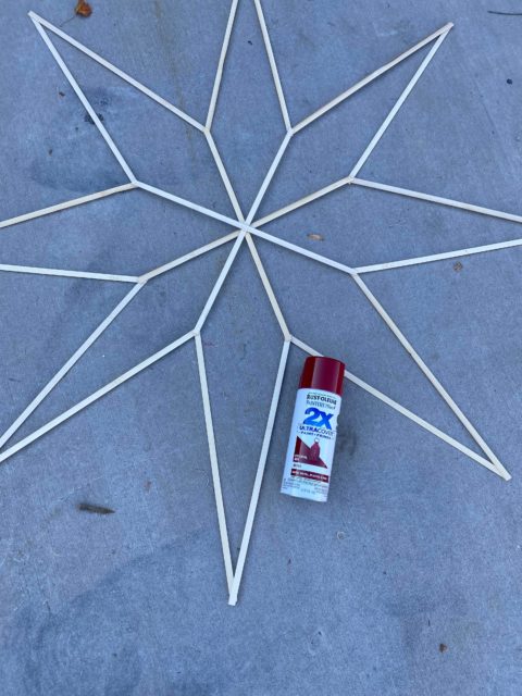 DIY Vintage Star - The Shabby Tree