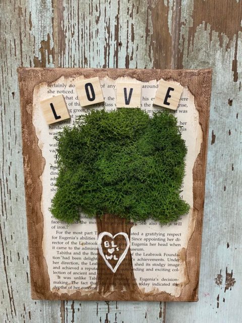DIY Love Sign - The Shabby Tree