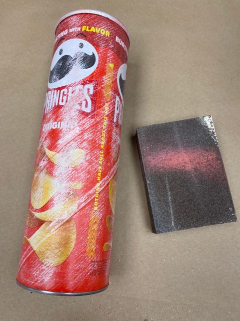 DIY Lantern Using A Pringles Can - The Shabby Tree