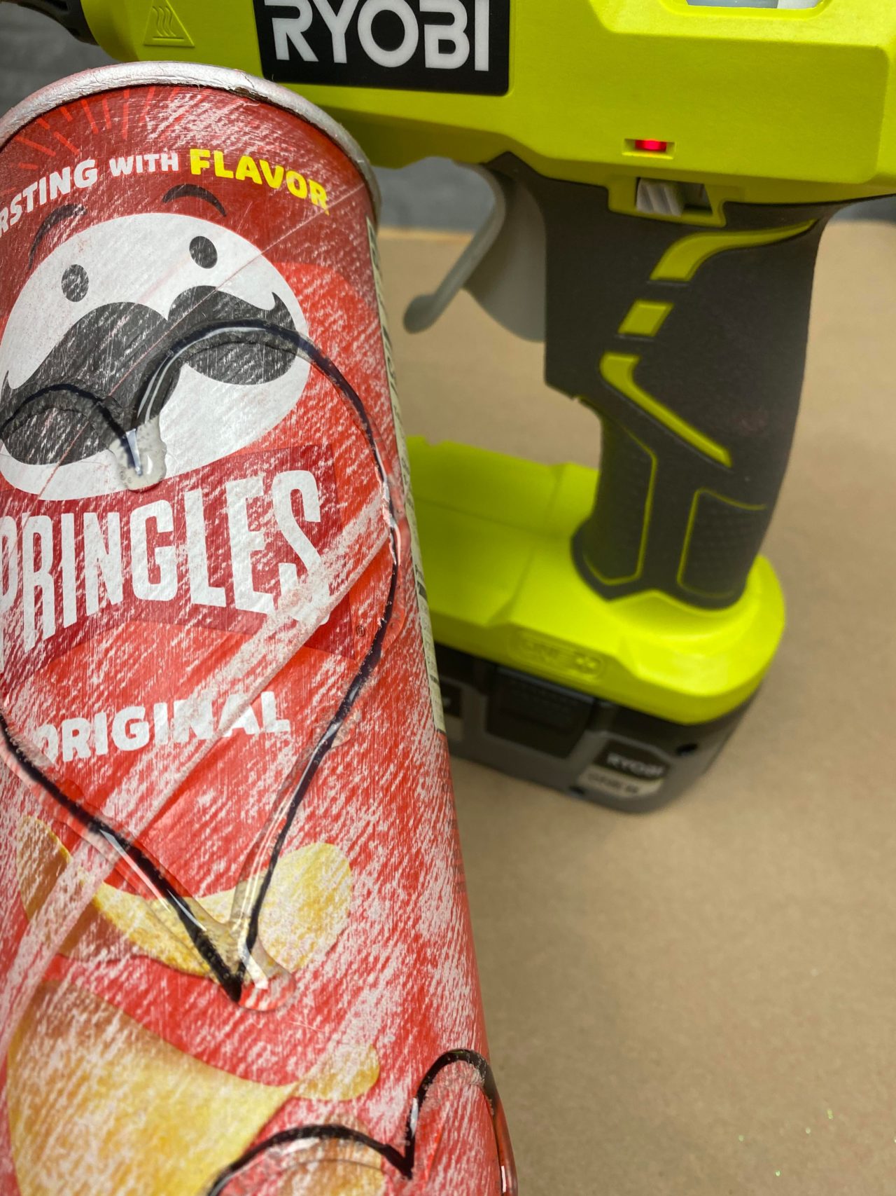 DIY Lantern Using A Pringles Can - The Shabby Tree