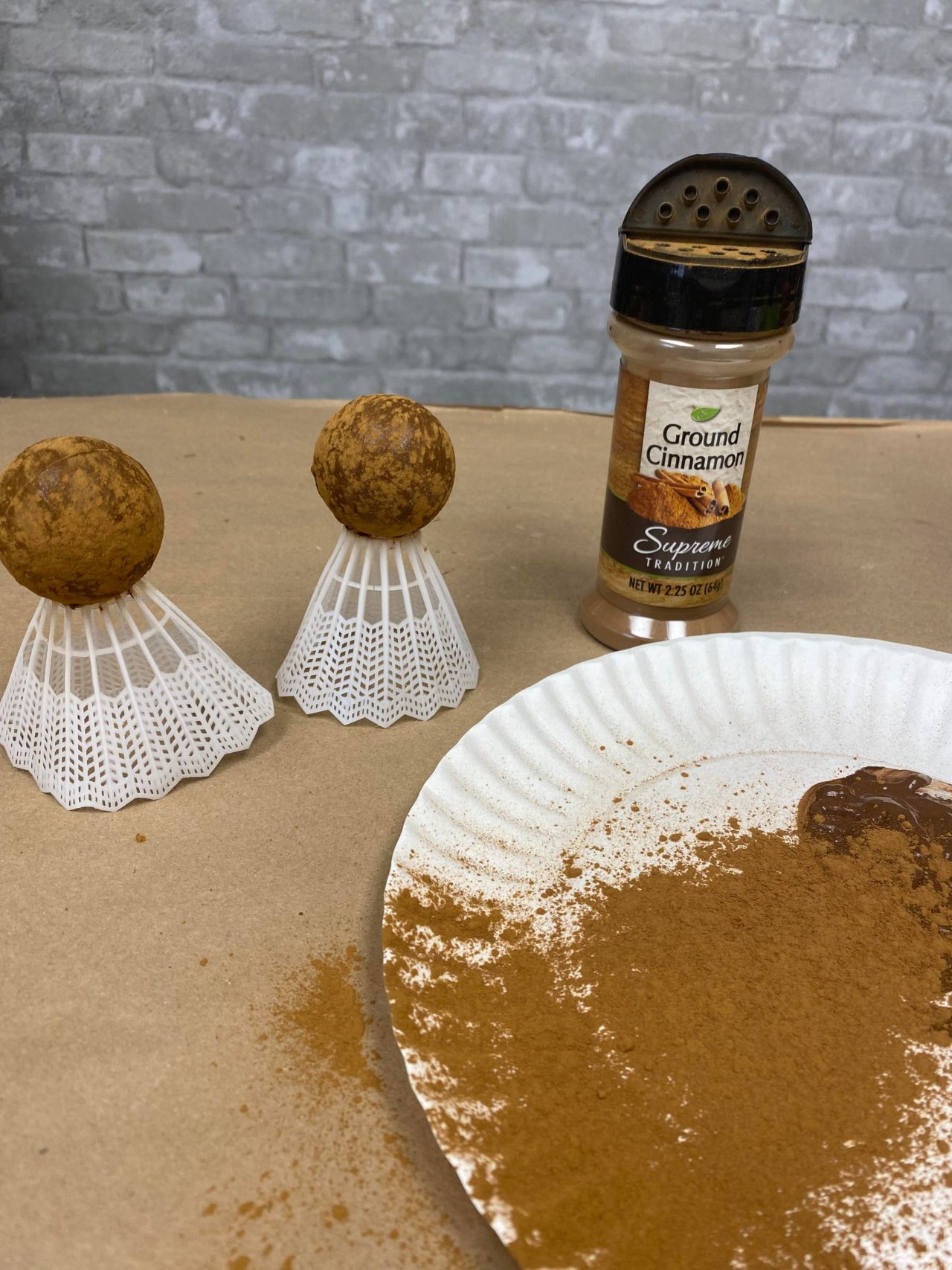 DIY Badminton Birdie Angel - The Shabby Tree