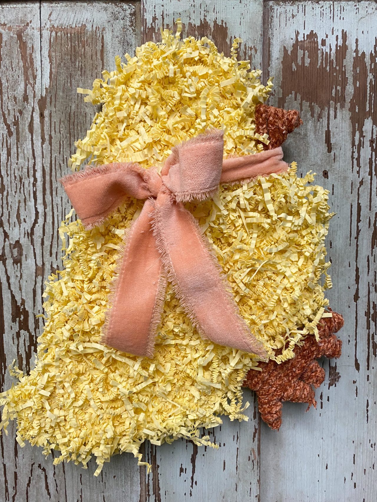 DIY Decorative Chick - The Shabby Tree